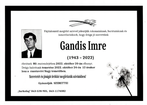 Posmrtnice - SARKOFAG SUBOTICA