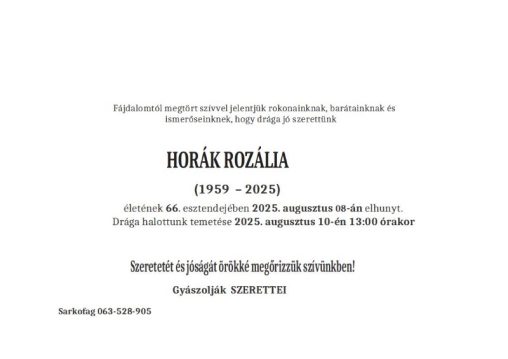 Posmrtnice - SARKOFAG SUBOTICA